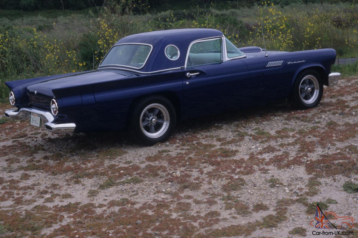 57 Ford Thunderbird Featured In Hot Rod Magazine Hrm Don Francisco T Bird