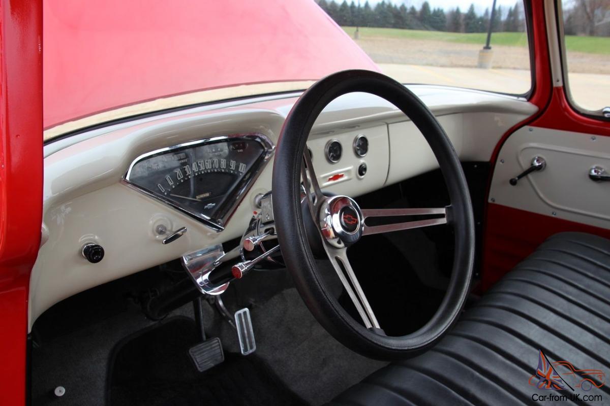 1956 Chevy 3100 Pick Up Custom Fleetside Pro Touring Resto Mod Road